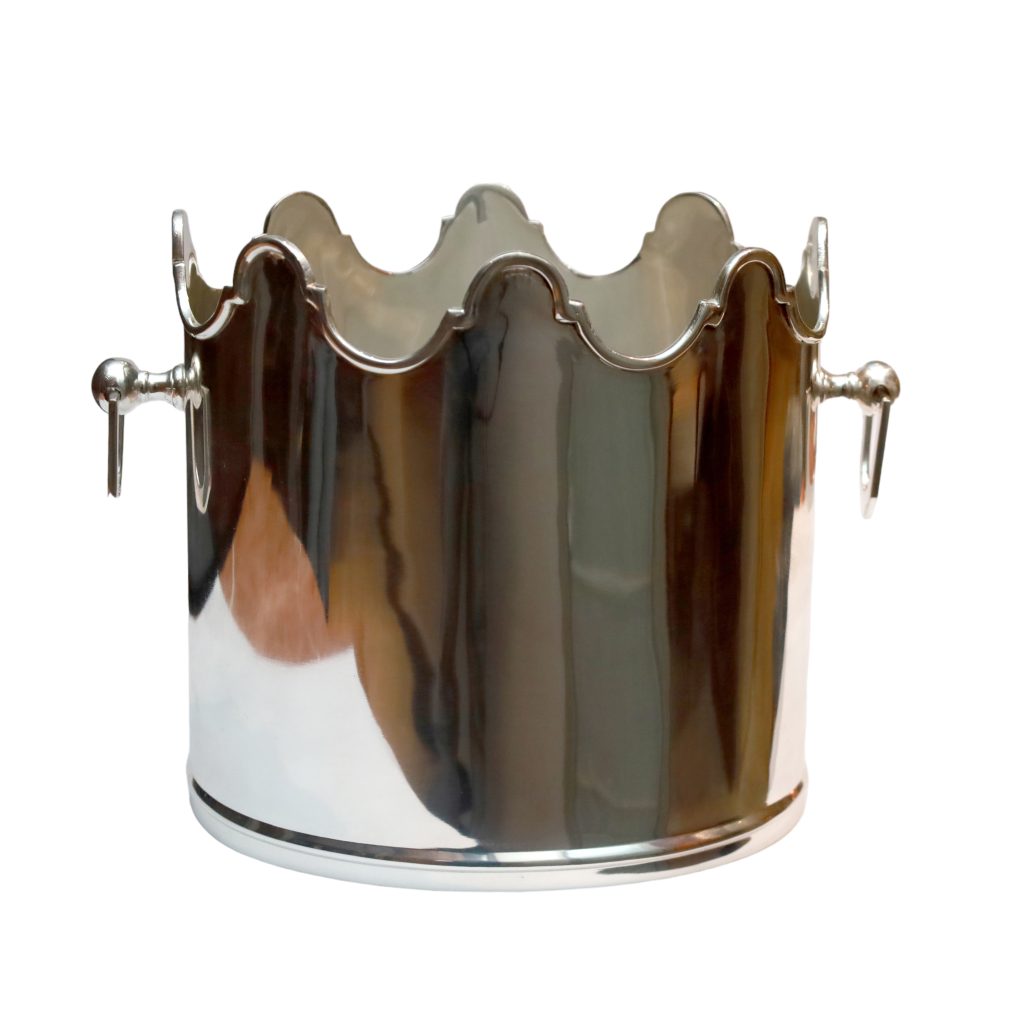 Silver Wine Chiller - Beyond Designs Home